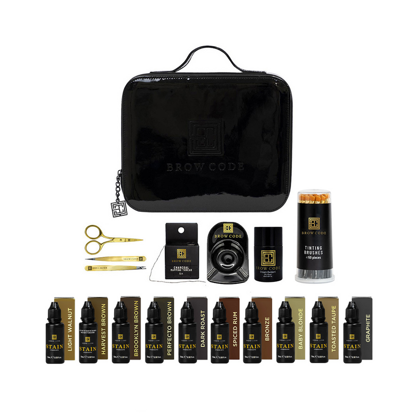 Professional Stain Hybrid Dye Range - Brow Code Pro USA | Brow Code ...
